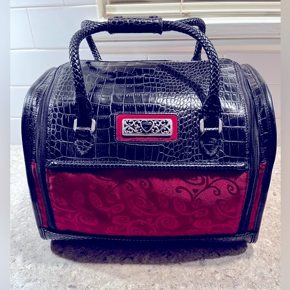 Brighton | Bags | Brighton Ruby Red Train Case | Poshmark